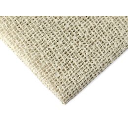 Antirutsch Teppichunterlage NATUR-STOP, PRIMAflor-Ideen in Textil, (1-St), Gitter-Rutschunterlage, rutschfest, Jute, individuell zuschneidbar, beige