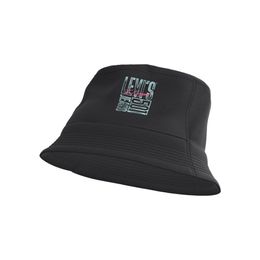 Levi's Levi's® Fischerhut LV Hut 499 GRAPHIC BUCKET, schwarz