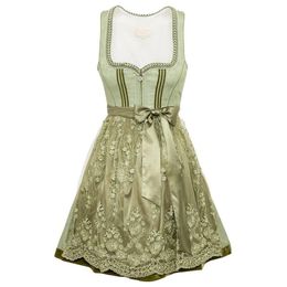 KRÜGER MADL & BUAM KRÜGER MADL & BUAM Trachtenkleid Midi Dirndl 2tlg. 60cm 111065-060-51 hellgrün