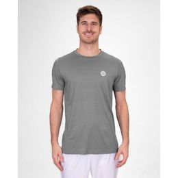 BIDI BADU Tennisshirt Crew Tennis Shirt für Herren in Grau