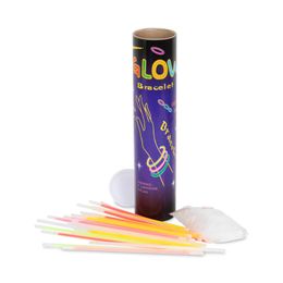 MFH Leuchtstab Sortierte Farben Lang 20 cm 65-Set