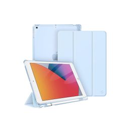 Fintie Tablet-Hülle Hülle für iPad 9. Generation 2021 / 8. Gen 2020 / 7. Gen 2019 10.2 Zoll mit Stifthalter