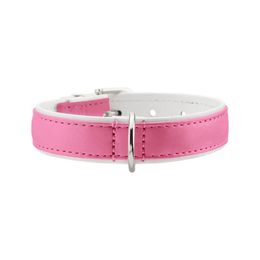 Hunter Tierbedarf Hunde-Halsband Halsband Modern Art pink/weiß