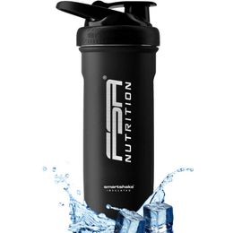 FSA Nutrition Trinkflasche Edelstahl 750 ml Thermoflasche Doppelwandig für kühle Shakes
