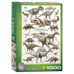 Eurographics Puzzle Dinosaurier der Kreidezeit (Puzzle)
