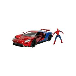 DICKIE TOYS SIMBA DICKIE GROUP Marvel Hollywood Rides - Spider-Man & 2017 Ford GT