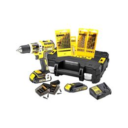 Dewalt 18V XR Brushless Hammer Drill Driver With Accessories - 2 x 1.5Ah
