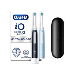 Oral-B Elektrische Zahnbürste iO3 Duo Matt Black / Ice Blue