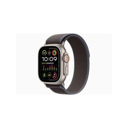 Apple Watch Ultra 2 GPS + Cellular 49mm - Titanium Case with Blue/Black Trail Loop - S/M