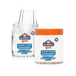 Elmer's Gue vorgefertigter Schleim | glasklarer Schleim | 236,5 ml | 1 Stück