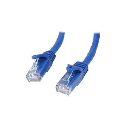 StarTech Gigabit Snagless RJ45 UTP Cat6 Patch Cable Cord - patch cable - 1 m - blue