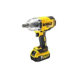 Dewalt 18V XR Brushless High Torque 1/2" Impact Wrench - 2 x 5Ah