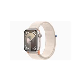 Apple Watch Series 9 GPS 41mm - Starlight Aluminium Case with Starlight Sport Loop