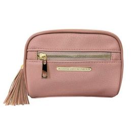 Coming Copenhagen Kosmetiktasche mit grober Textur Emilie, L19 x B5 x H14cm, rosa