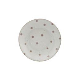 house doctor Teller Dots, Ø16 x H2.2cm, weiss