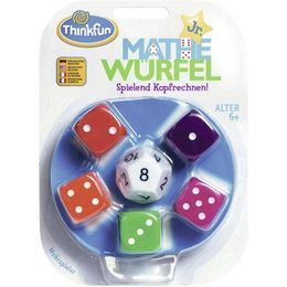 THINKFUN® Thinkfun® Spiel, Mathe Würfel Junior, bunt