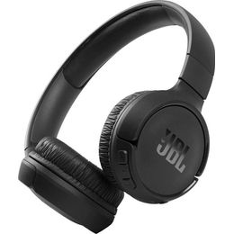 JBL TUNE T510 BT On-Ear-Kopfhörer (Sprachsteuerung, kompatibel mit Siri, Google Now, Google Assistant, Siri), schwarz