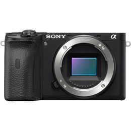 Sony ILCE-6600B - Alpha 6600 E-Mount Systemkamera (24,2 MP, 4K Video, 180° Klapp-Display, NFC, nur Gehäuse), schwarz