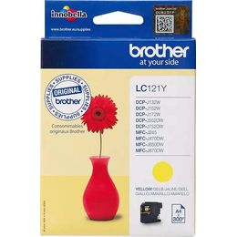 Brother LC-121Y Tintenpatrone (1-tlg), gelb