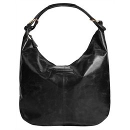 Bruno Banani Shopper, echt Leder, schwarz