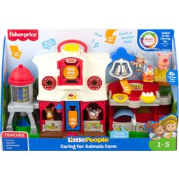 Fisher-Price® Lernspielzeug Little People Bauernhof, mit Licht und Sound, inklusive Tiere, bunt