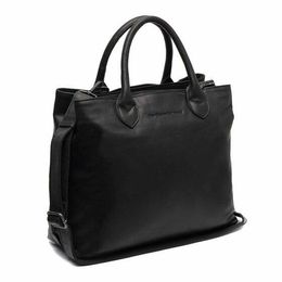 The Chesterfield Brand Passau Shopper Tasche Leder 37 cm black