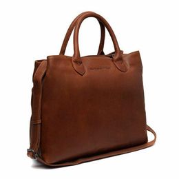 The Chesterfield Brand Passau Shopper Tasche Leder 37 cm cognac