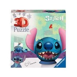 Ravensburger 3D Puzzle-Ball Stitch mit Ohren Teile: 72 Altersangabe: ab 6 Jahren