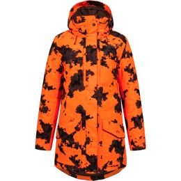 Blaser Outfits Damen Daunenparka WP Janina Blaze Orange Camo (Gr&ouml;&szlig;e: 38)