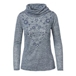 Koroshi Pullover Damen Gr&ouml;&szlig;e XXL navy / blaumeliert