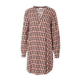 Kaffe Kleid 'KAmarana' Damen Gr&ouml;&szlig;e 36 braun / pastellpink / schwarz Sommerkleid