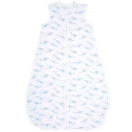 Aden & Anais Musselin-Schlafsack OCEANIC - BLUE WHALE in blau