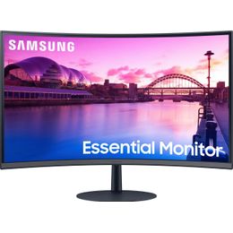 Samsung S27C390EAU Curved-LED-Monitor (68,6 cm/27 ", 1920 x 1080 px, Full HD, 4 ms Reaktionszeit, 75 Hz, VA LED), schwarz