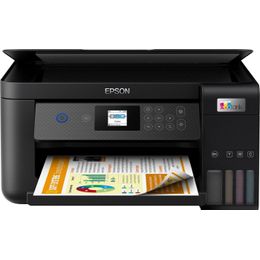 Epson EcoTank ET-2850 Tintenstrahldrucker, (WLAN (Wi-Fi), Wi-Fi Direct), schwarz