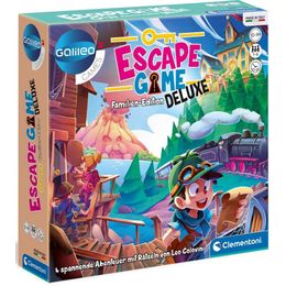Clementoni® Spiel, Familienspiel Galileo, Escape Game Deluxe, Made in Europe, bunt