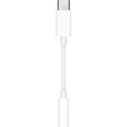 Apple USB-C to 3.5 mm Headphone Audio-Adapter USB-C zu 3,5-mm-Klinke, Kompatibel mit iPad Air / Pro, Mac Mini, weiß