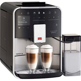 Melitta Kaffeevollautomat Barista T Smart® F 84/0-100, Edelstahl, Hochwertige Front aus Edelstahl, 4 Benutzerprofile & 18 Kaffeerezepte, schwarz