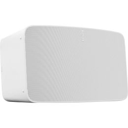 SONOS Five Smart Speaker (LAN (Ethernet), WLAN, WLAN Speaker für Musikstreaming), weiß