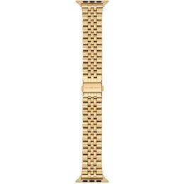 Michael Kors Smartwatch-Armband BANDS FOR APPLE WATCH, MKS8055E, Wechselband, Ersatzband, passend für die Apple Watch, Edelstahl, goldfarben