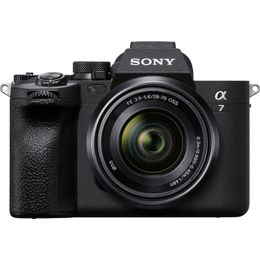 Sony ILCE-7M4K Systemkamera (Sony FE 28-70mm f3.5-5.6 OSS, 33 MP, Bluetooth, WLAN), schwarz