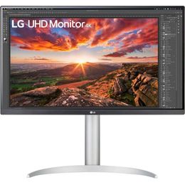 LG 27UP85NP LED-Monitor (68 cm/27 ", 3840 x 2160 px, 4K Ultra HD, 5 ms Reaktionszeit, 60 Hz, IPS-LED), silberfarben