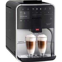 Melitta Kaffeevollautomat Barista T Smart® F831-101, 4 Benutzerprofile&18 Kaffeerezepte, nach italienischem Originalrezept, silberfarben