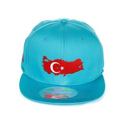 RED BRIDGE RedBridge Baseball Cap Furham mit Türkei-Stickerei, blau