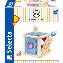 Selecta Steckspielzeug Steiff by Selecta®, Sortierbox, 16 cm, bunt