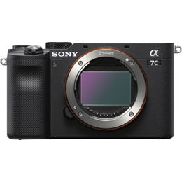 Sony ILCE-7CB A7C Vollformat-Digitalkamera (24,2 MP, 4K Video, 5-Achsen Bildstabilisierung, NFC, Bluetooth, nur Gehäuse), schwarz