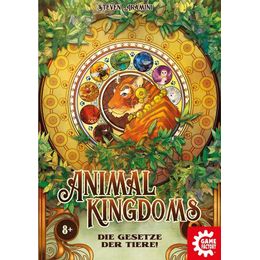 Game Factory Spiel, Gesellschaftsspiel Animal Kingdoms, bunt