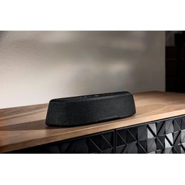 Polk Magnifi Mini AX Stereo Soundbar (Bluetooth, WLAN (WiFi), mit Wireless-Subwoofer), schwarz