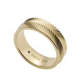 Fossil Fingerring SADIE, JF04118710, gelb|goldfarben