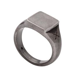 Fossil Fingerring JF03918797, Vintage Casual, silberfarben