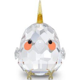 Swarovski Dekofigur Vogel All you Need are Birds Gelber Nymphensittich, 5644845 (1 St), Swarovski® Kristall, gelb|orange|schwarz|weiß